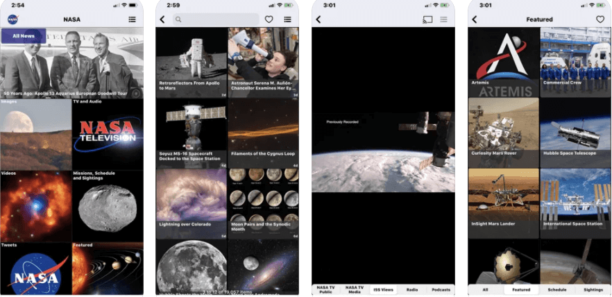 NASA App for Android and iOS