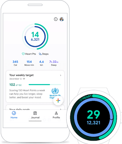 Google Fit App for Health and Activity Tracking