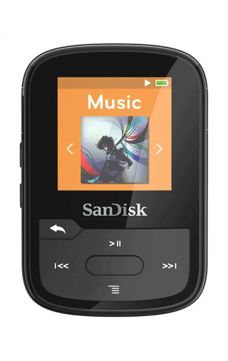 SanDisk 16GB Clip Sport Plus MP3 Player Bluetooth FM Radio